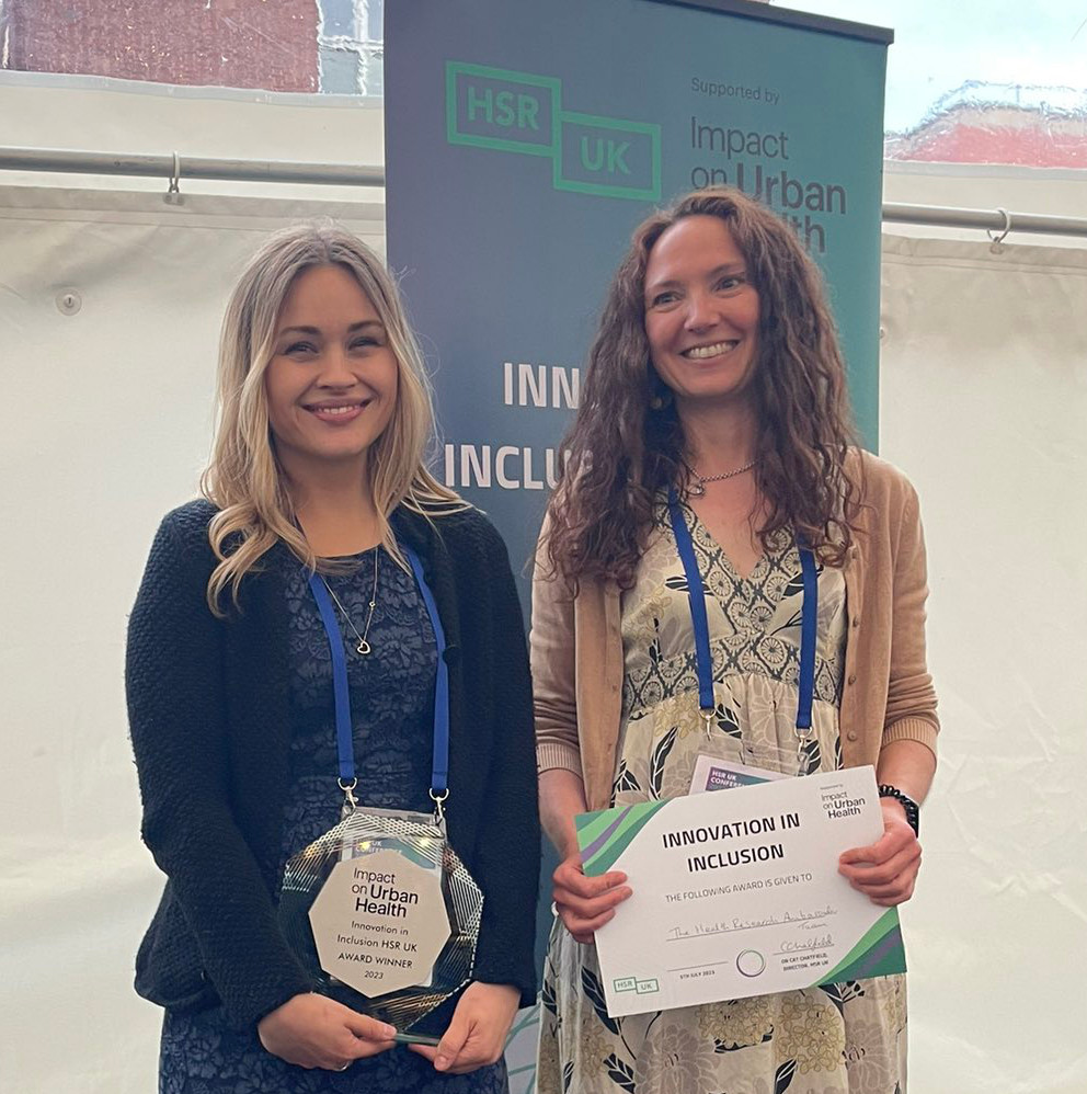 Health Research Ambassador initiative wins HSR UK award for Innovation ...